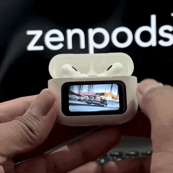 Zen Screen 2 with 1.41" Full HD Touch Screen + 100% ANC + GPS Tracking – Zenpods